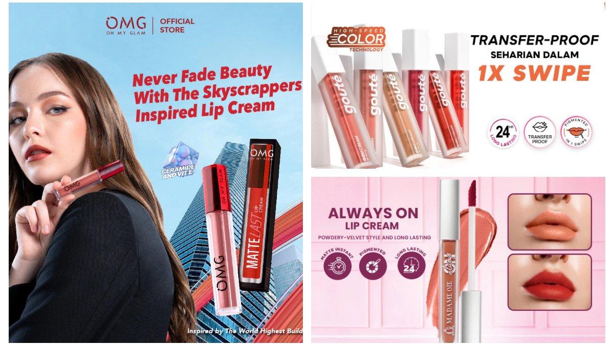 25 Daftar Lip Cream Long Lasting dan Trasferproof, Tahan Lama dan anti ...