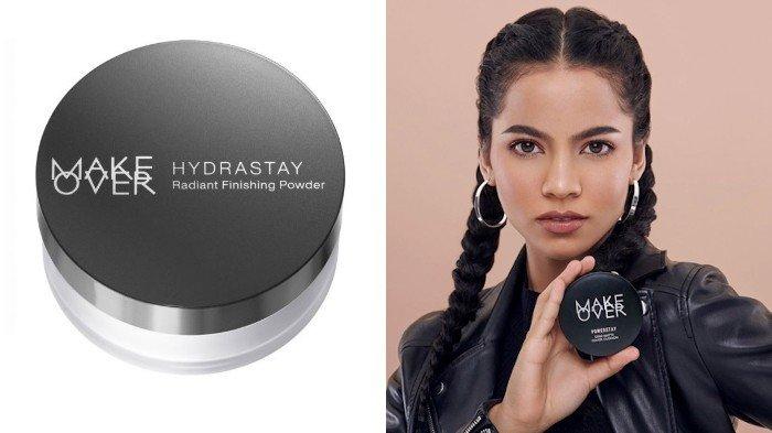 Review MAKE OVER Hydrastay Radiant Finishing Powder, Makeup Tahan Lama ...