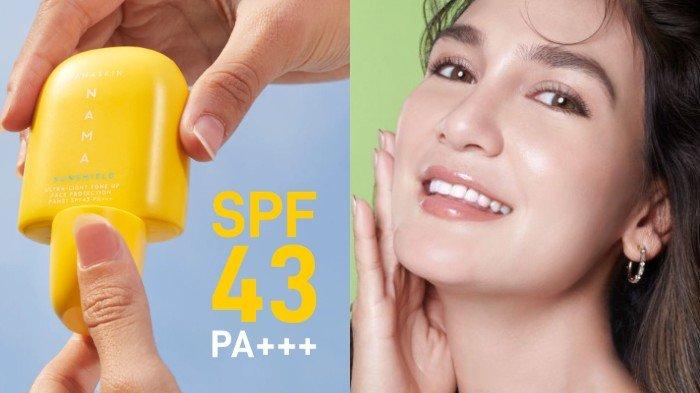 Proteksi Wajah Kamu dengan NAMA Sunshield Ultra-Light Tone Up Face ...