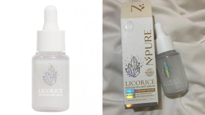 Review NPURE Licorice Potion of Light Serum, Bantu Pudarkan Noda Hitam ...