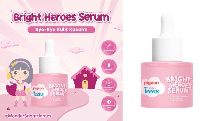 Review pigeon Teens Bright Heroes Serum, Cocok Buat Remaja untuk Lawan ...