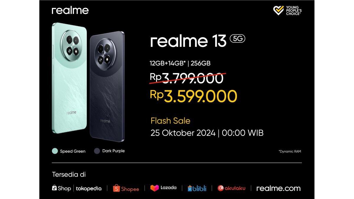 Resmi di Indonesia, realme 13 Plus 5G dan realme 13 5G Unggulkan Performa Gaming di Kelas Mid ...