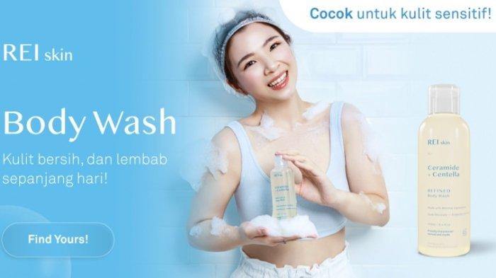 Review REI Skin Ceramide + Centella Refined Body Wash, Sabun Mandi yang ...