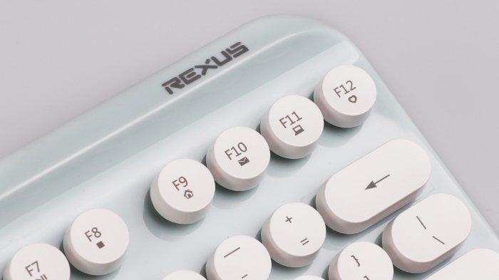 Review REXUS KM9 Wireless Combo, Paket Mouse dan Keyboard Bergaya Retro ...