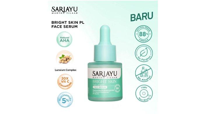 Review SARIAYU Bright Skin Putih Langsat Face Serum, Cerahkan Kulit Tanpa Mengiritasi ...
