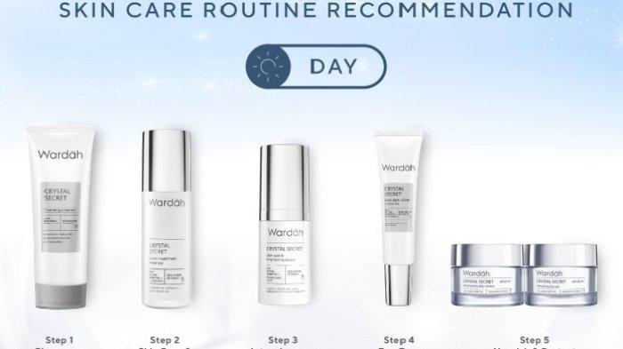 Morning Skincare Routine dengan Wardah Crystal Secret, Ini Rangkaian ...