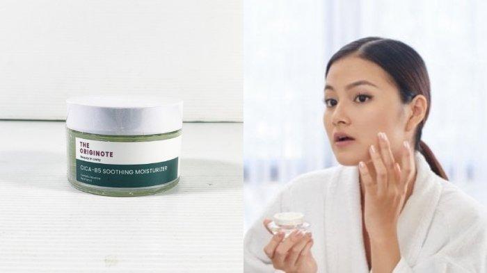 Review THE ORIGINOTE Cica-B5 Soothing Moisturizer Warna Hijau, Pelembap ...