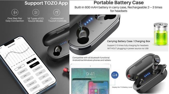 6 TWS dengan Fitur Wireless Charging, Ngecas Baterai Makin Praktis - Tribunshopping.com