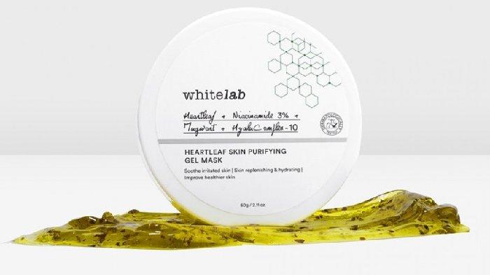 Review whitelab Heartleaf Skin Purifying Gel Mask Hadir dengan Bahan ...