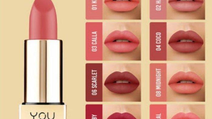 5 Rekomendasi Lipstik Terbaik dari Y.O.U. Brand Lokal Andalan Wanita ...