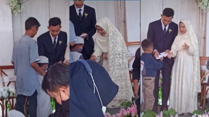 Viral Pengantin Bagi-bagi Amplod saat Resepsi, Sebut sebagai Pernikahan ...