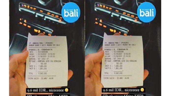Viral Bule Bayar Tagihan Parkir Rp 9,6 Juta di Bandara Ngurah Rai, PT ...