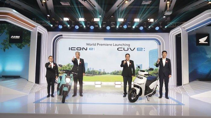 AHM Rilis Motor Listrik Honda ICON e: dan CUV e:, Intip Spesifikasi dan Harganya - Halaman all ...