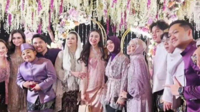 Aaliyah Massaid Bertemu Keluarga Thariq Halilintar di Mitoni Aurel, Akrab Ngobrol dengan Geni ...