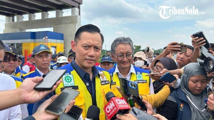 Menko AHY dan Menteri PU Dody Cek Kesiapan Tol Fungsional Prambanan Klaten, Beroperasi Nataru ...