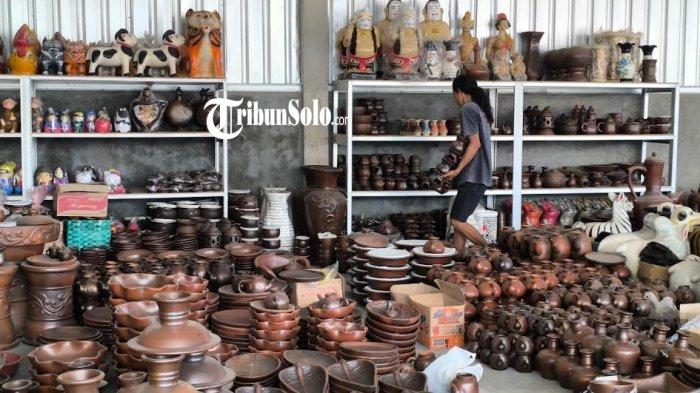 UMKM Klaten Sentra Gerabah Desa Melikan, Terkenal Punya Teknik Putaran ...
