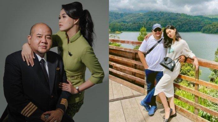 Viral Kisah Mantan Pramugari Cantik Dinikahi Pilot Selisih Umur 21 ...
