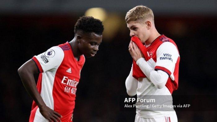 Jadi Pahlawan Arsenal Musim Ini, Bukayo Saka dan Emile Smith Rowe ...