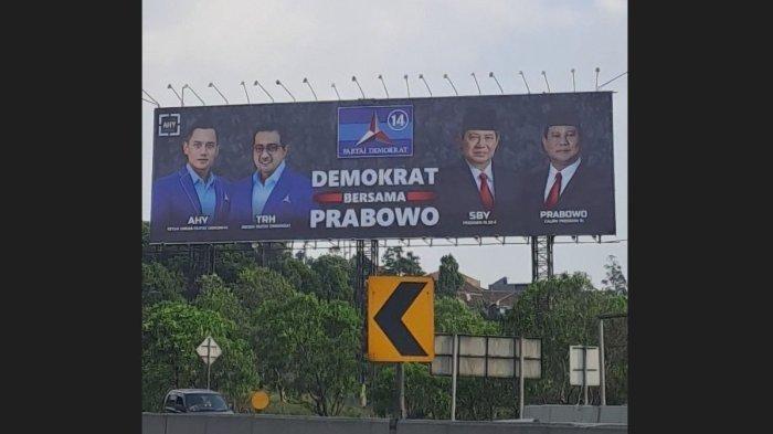 Demokrat Pasang Baliho Prabowo Tanpa Gibran dan Digantikan Foto AHY ...