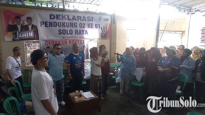 Eks Relawan Prabowo Solo Raya Alihkan Dukungan Ke Anies Muhaimin - Tribunsolo.com