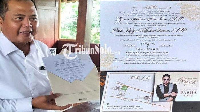 Tamu Undangan Pernikahan Putra Bupati Karanganyar Juliyatmono : Jokowi ...