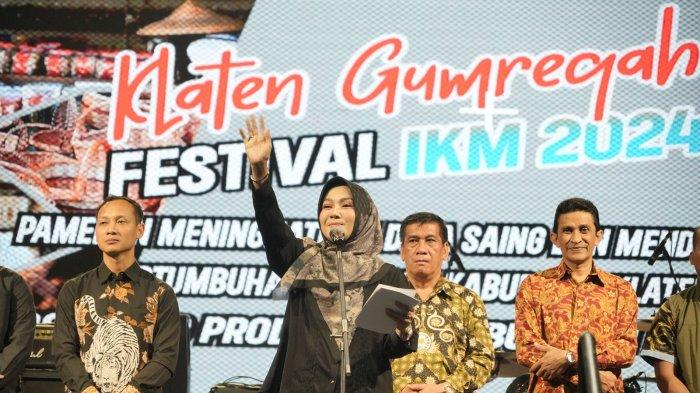 Festival IKM 2024, Strategi Bupati Sri Mulyani Buka Beragam Potensi Lokal di Klaten Jateng ...
