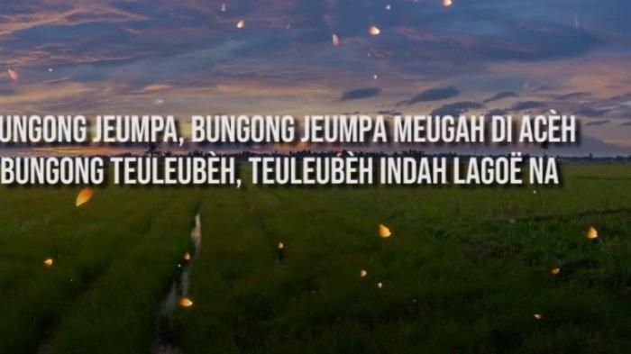 Chord Kunci Gitar dan Lirik Lagu Bungong Jeumpa, Bungong Jeumpa Meugah ...