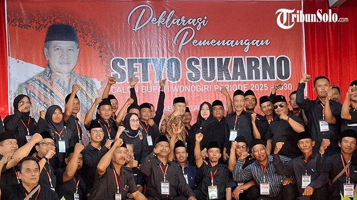 Kata Jekek soal Setyo Sukarno Mohon Doa Restu Pilkada Wonogiri Jateng ...