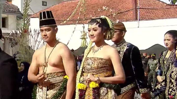 Kaesang dan Erina Memakai Riasan Adat Solo Basahan di Acara Ngunduh Mantu, Ini Maknanya ...