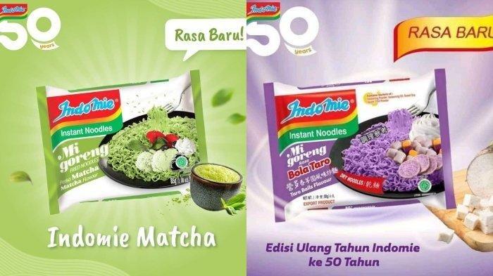 Viral Indomie Goreng Rasa Matcha dan Taro, Ternyata Hanya Editan ...