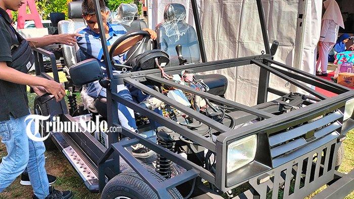 Keren! Siswa SMK di Boyolali Jateng Rakit Mobil Jeep Listrik, Bisa ...
