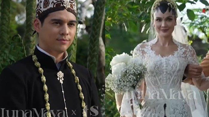 Serasi Banget, Luna Maya dan Maxime Bouttier Tampil Menawan di Akad Nikah, Raffi Ahmad Jadi ...