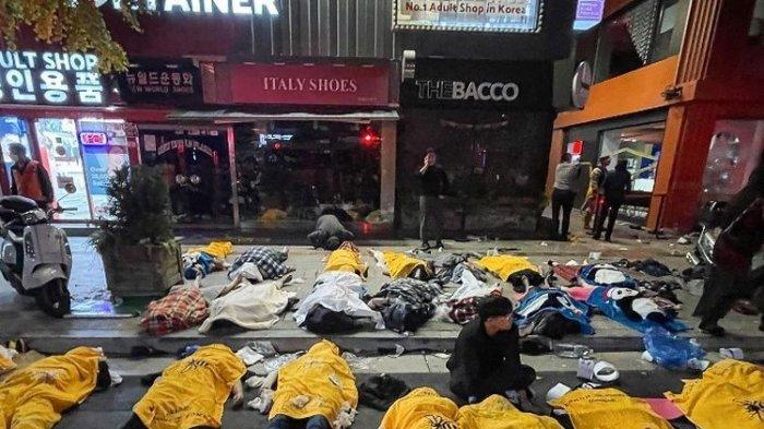 Korban Tewas Tragedi Itaewon Capai 154 Orang Mayoritas Berjenis