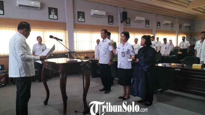 Bupati Juliyatmono Lantik 24 Jabatan ASN Baru, Termasuk Kepala DLH dan BKPSDM Karanganyar ...