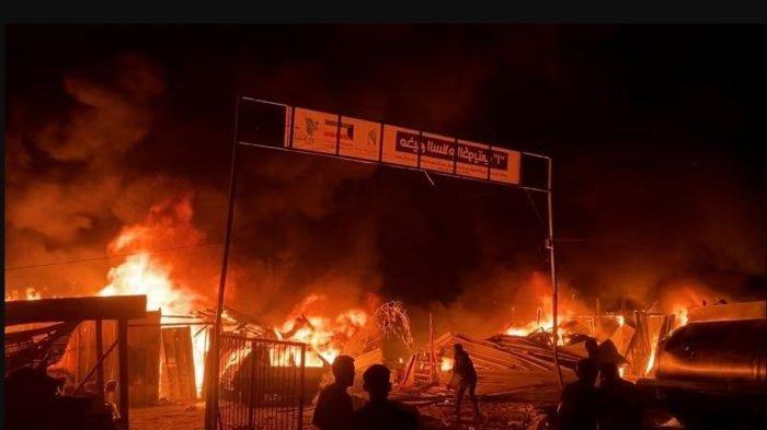 4 Fakta Israel Bom Rafah hingga jadi Lautan Api : Tewaskan Banyak Anak ...