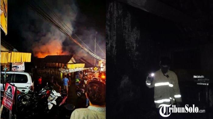 Satu Kios di Pasar Slogohimo Wonogiri Kebakaran, Diduga Gegara Lupa ...