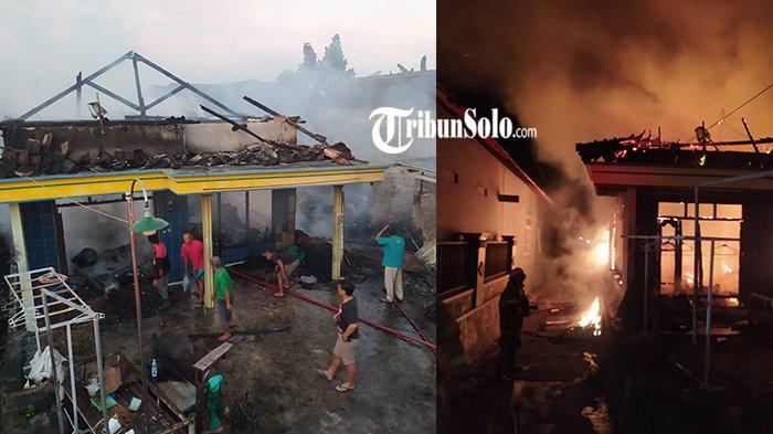 Rumah Usaha Penggorengan Krupuk di Jogonalan Klaten Terbakar, 3 Unit Mobil Pemadam Dikerahkan ...