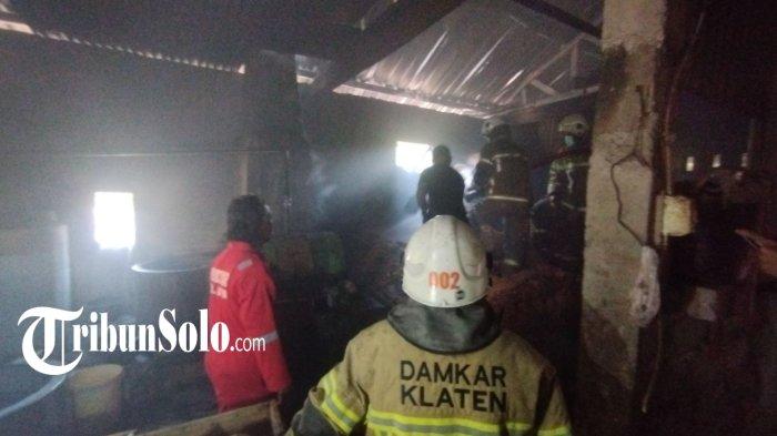 Kebakaran Rumah Produksi Tahu di Trucuk Klaten: Diduga dari Sisa Pembakaran Tungku - Tribunsolo.com