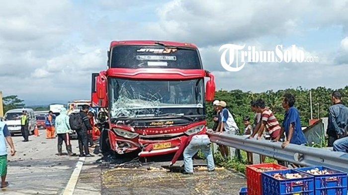 Masuk Long Weekend, 2 Kecelakaan Bus Terjadi di Tol Boyolali, Diduga Faktor Human Eror ...