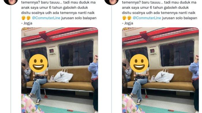 Viral Penumpang KRL Solo-Jogja Ngecim 'Beri Tanda' Tempat Duduk hingga Gusur Bocah, Ini Kata PT ...