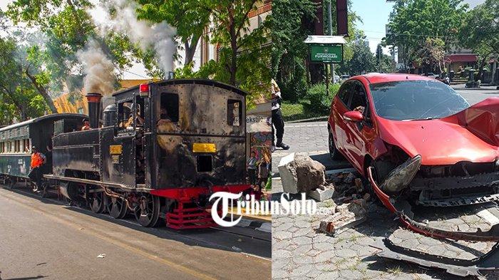 Tabrak Kereta Api Jaladara, Bumper Mobil Ford Fiesta Ini Remuk ...