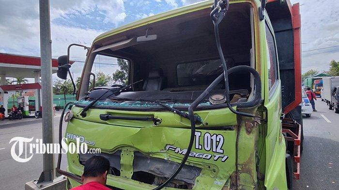 Pengakuan Ari, Sopir Truk Bermuatan Batu di Kecelakaan Karambol Klaten : Sudah Coba Rem Mendadak ...