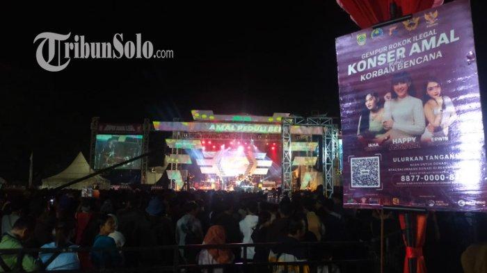 Konser Amal Gempur Rokok Ilegal Sukoharjo Heboh, Wakil Bupati Naik ...