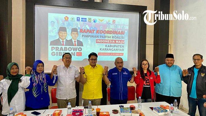Formasi Tim Pemenangan Prabowo-Gibran di Karanganyar, Berencana Bikin Tim Tingkat Kecamatan ...