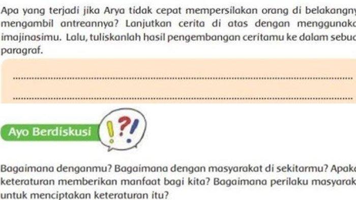 Kunci Jawaban Tema 9 Kelas 6 SD Halaman 60 63 Kurikulum 2013: Ayo Menulis dan Ayo Berdiskusi ...