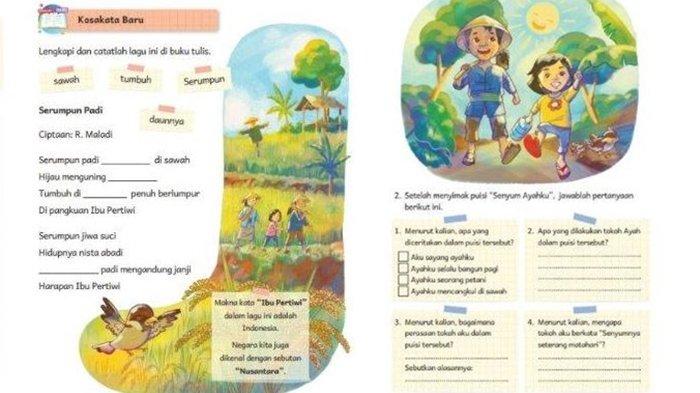 Kunci Jawaban Bahasa Indonesia Kelas 3 Halaman 84 85 Kurikulum Merdeka Bab 4 - Tribunsolo.com