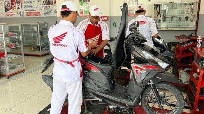 AHM Gelar Bimtek AHASS TEFA Nasional di Jawa Tengah, SMKN 1 Wonosegoro ...