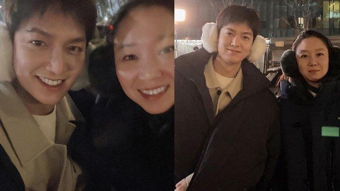 Lee Min Ho Bagikan Foto Berdua Bareng Gong Hyo Jin, Masih Syuting ...