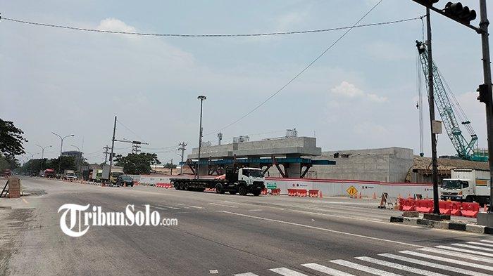 Girder Tol Solo-Jogja dengan Tol Trans Jawa Dinaikkan, Begini Rekayasa Lalin Jalan Solo-Semarang ...