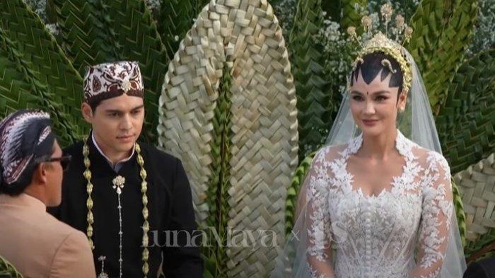 Serasi Banget, Luna Maya dan Maxime Bouttier Tampil Menawan di Akad Nikah, Raffi Ahmad Jadi ...